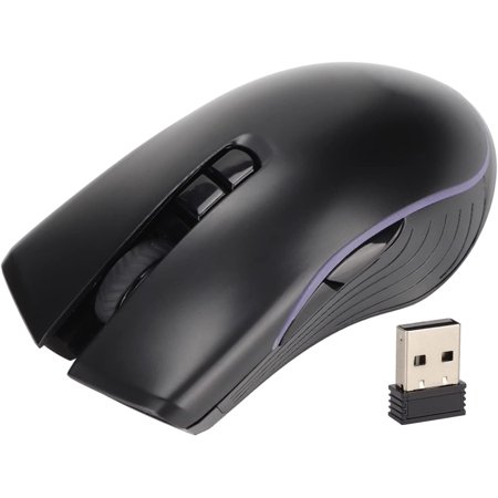 Wireless Mouse for Laptop, 2.4G Silent Cordless Mouse 3 DPI Adjustable ...