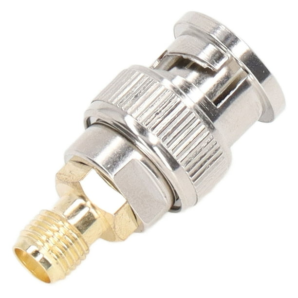 Adaptador Coaxial RF, Kit De Conector Coaxial RF Preciso SMA Hembra A BNC Macho Sin Caída ...