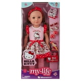 My Life As Poseable Hello Kitty Baker 18inch Doll, Brunette Hair, Brown ...