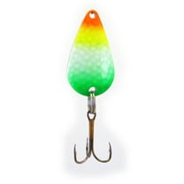 Rainbow Plastic Steelhead Spoon, Red/White Stripe - Walmart.com