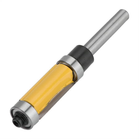 WALFRONT New 1/4" Shank Top Bottom Bearing Flush Trim Router Bit For ...