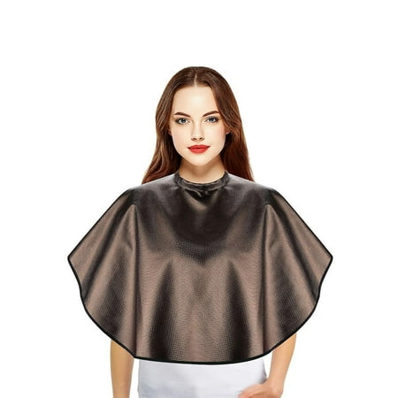 SICED hort Hair Cape, Chemical Water Proof Mini Barber Cape For Dye ...