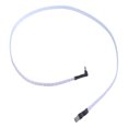 Type C to Type C Flexible Cable 90 Degree Flat Soft Cable for Tight ...