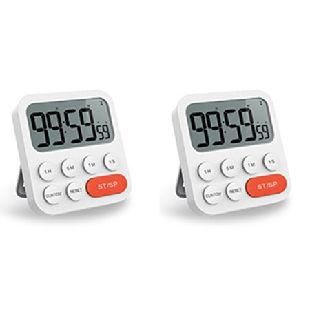 Digital Kitchen Timer Magnetic Stopwatch Egg Timer With Clock, Magnet ...