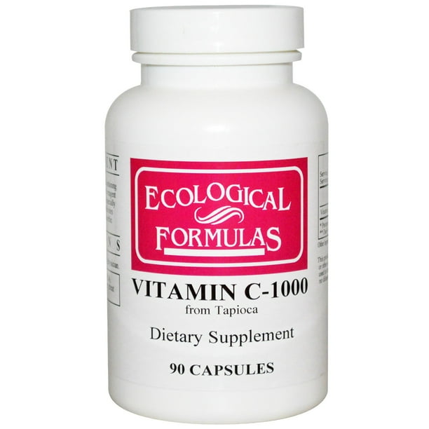 Ecological Formulas Vitamin C-1000, 90 Capsules - Walmart.com - Walmart.com