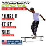 Grind Rail for Scooters, Skateboards, Inline Skates – 55" Round Rail ...