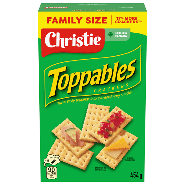 Christie Toppables Crackers, 454 g - Walmart.ca