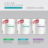 Lanco Color Collection Satin Interior Wall & Trim Paint, Off-White, 1 ...
