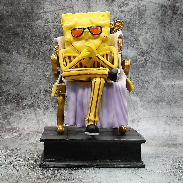 Anime One Piece Chopper Spongebob Cos Navy Three Generals Model ...