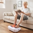 VEVOR Foot Circulation Stimulator with Heat – EMS & TENS Foot ...