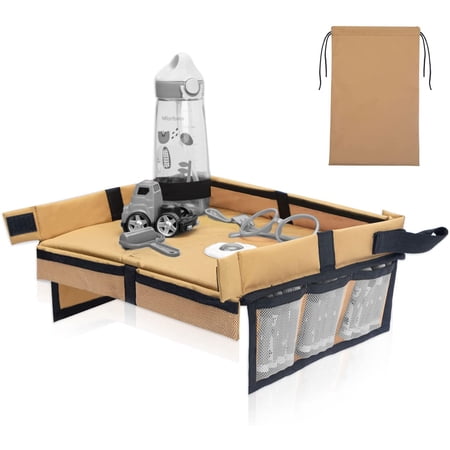 HUACA Foldable Travel Tray Cover, Kids Travel Tray, Airplane Play Table ...