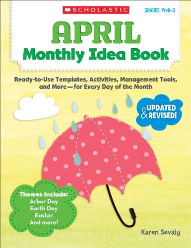 Pre-Owned April Monthly Idea Book: Ready-To-Use Templates, Activities ...