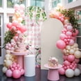 Spring Bicycles Arch Backdrop Cover 7.2 FT Roses Flower Eucalyptus ...