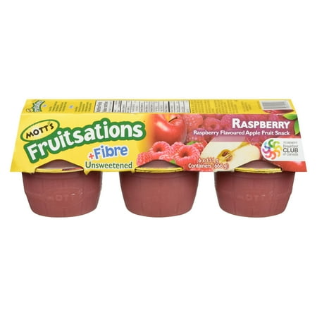 Motts Fruitsations Unsweetened Raspberry + Fibre Fruit Snacks | Walmart ...