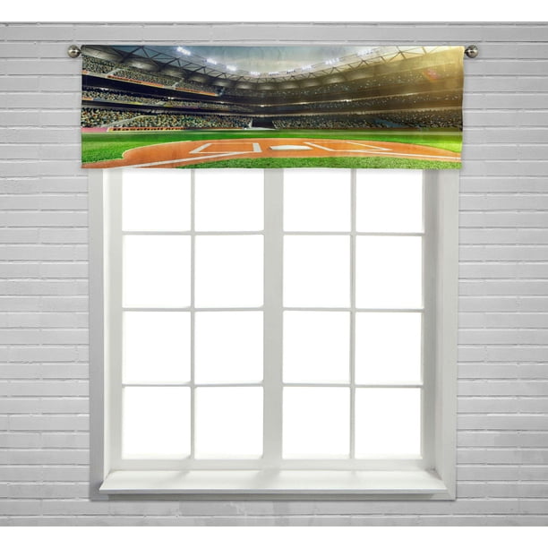 EREHome Professional Baseball Grand Arena Sunlight Window Curtain ...