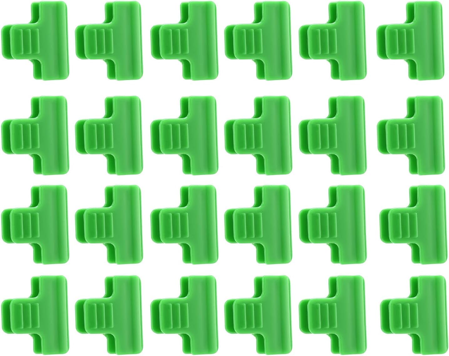 24Pcs Greenhouse Clamps, Plant Clips, Film Row Cover Netting Tunnel ...