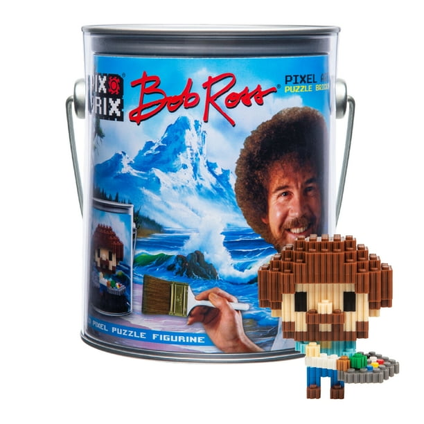 Pix Brix Pixel Art Puzzle Bricks for Adults and Kids, Bob Ross ...