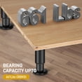 Adjustable Height Furniture 7.08-12.2 Inchs Multi-Purpose Support ...