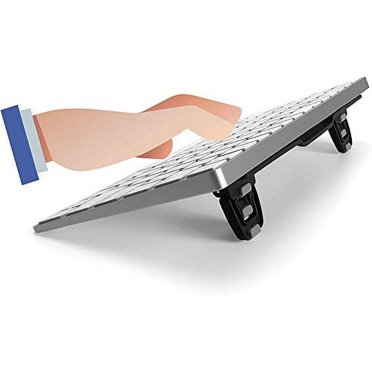 Acrylic Tilted Computer Keyboard Stand for Ergonomic Typing, Keyboard ...