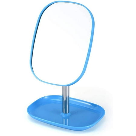 Mirrors,Vanity Mirror,Desktop Hd Mirror with Storage - Rotated 360 ...