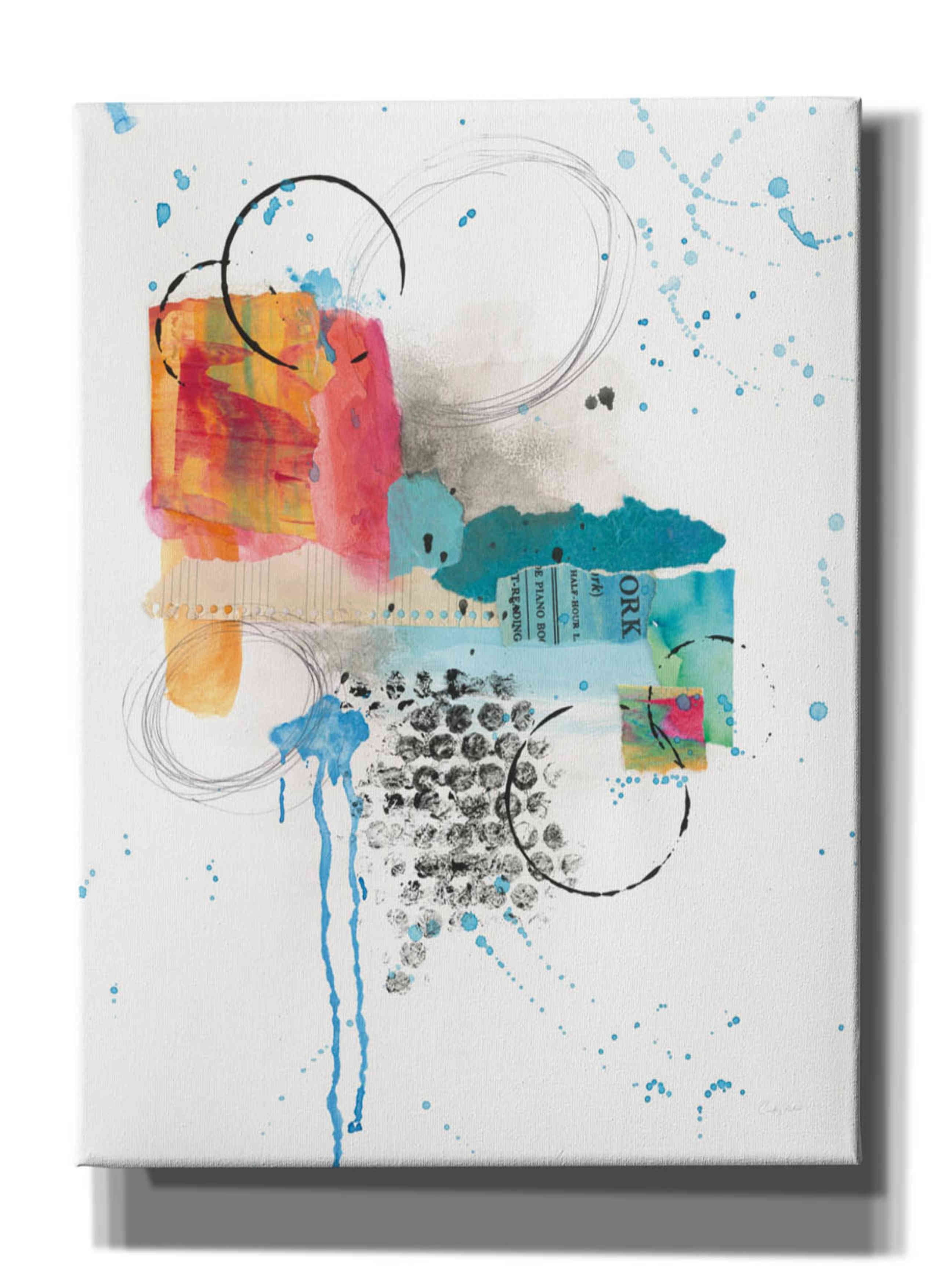 Epic Graffiti 'Abstract Skyline I' by Courtney Prahl, Canvas Wall Art ...