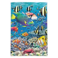 Ocean Coral Reef Sea Turtles Diving Garden Yard Flag - Walmart.com