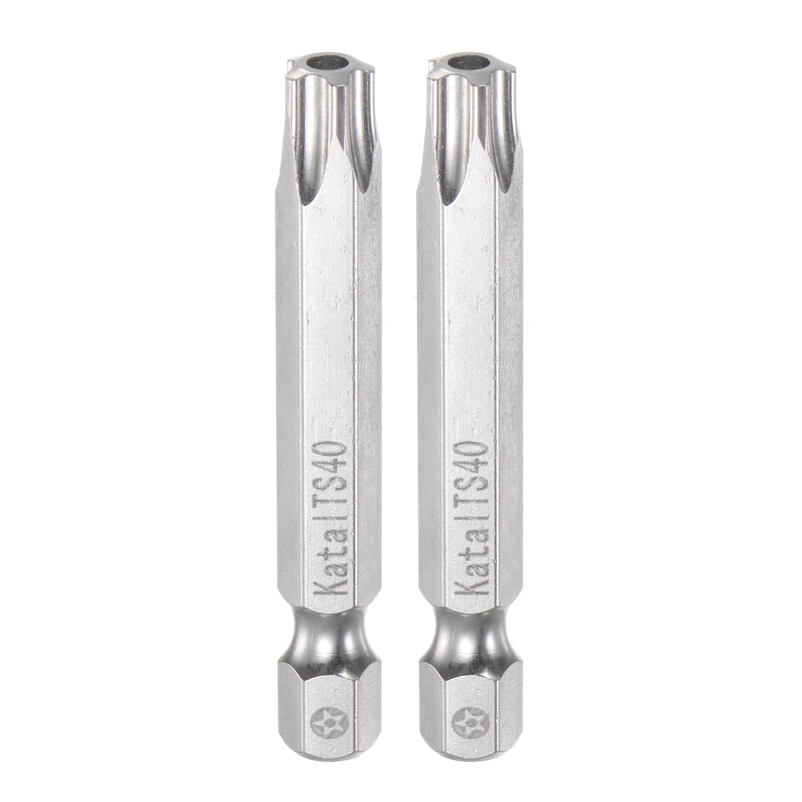 T40 Magnetic Security Star 5 Point Torx Screwdriver Bit 1/4" Hex Shank ...