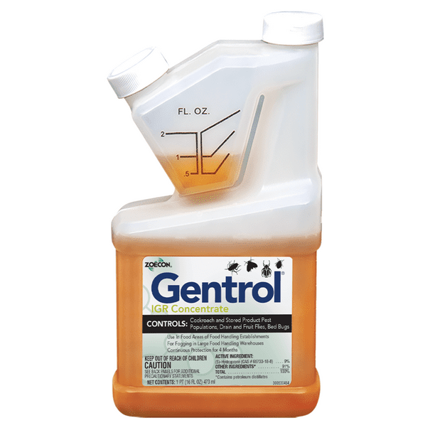 Gentrol IGR Concentrate - Broad-Spectrum Insect Control - 16 fl oz ...