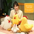 Chicmine Chicken Plush Toy Soft Cotton Fully Filled Lovely Simulation ...