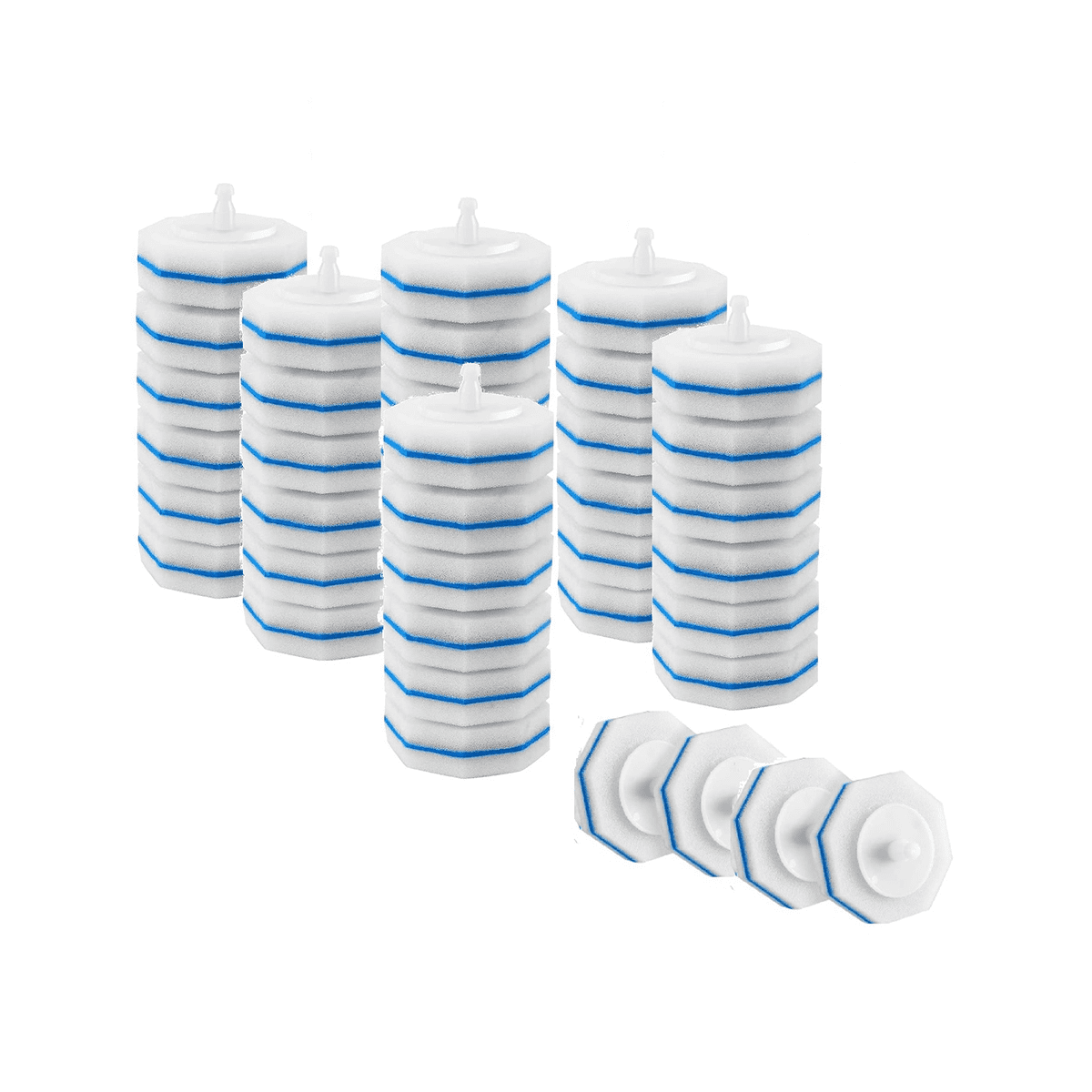 Click here for Geloo 40pcs Upgraded Wand Refill Disposable Toilet... prices