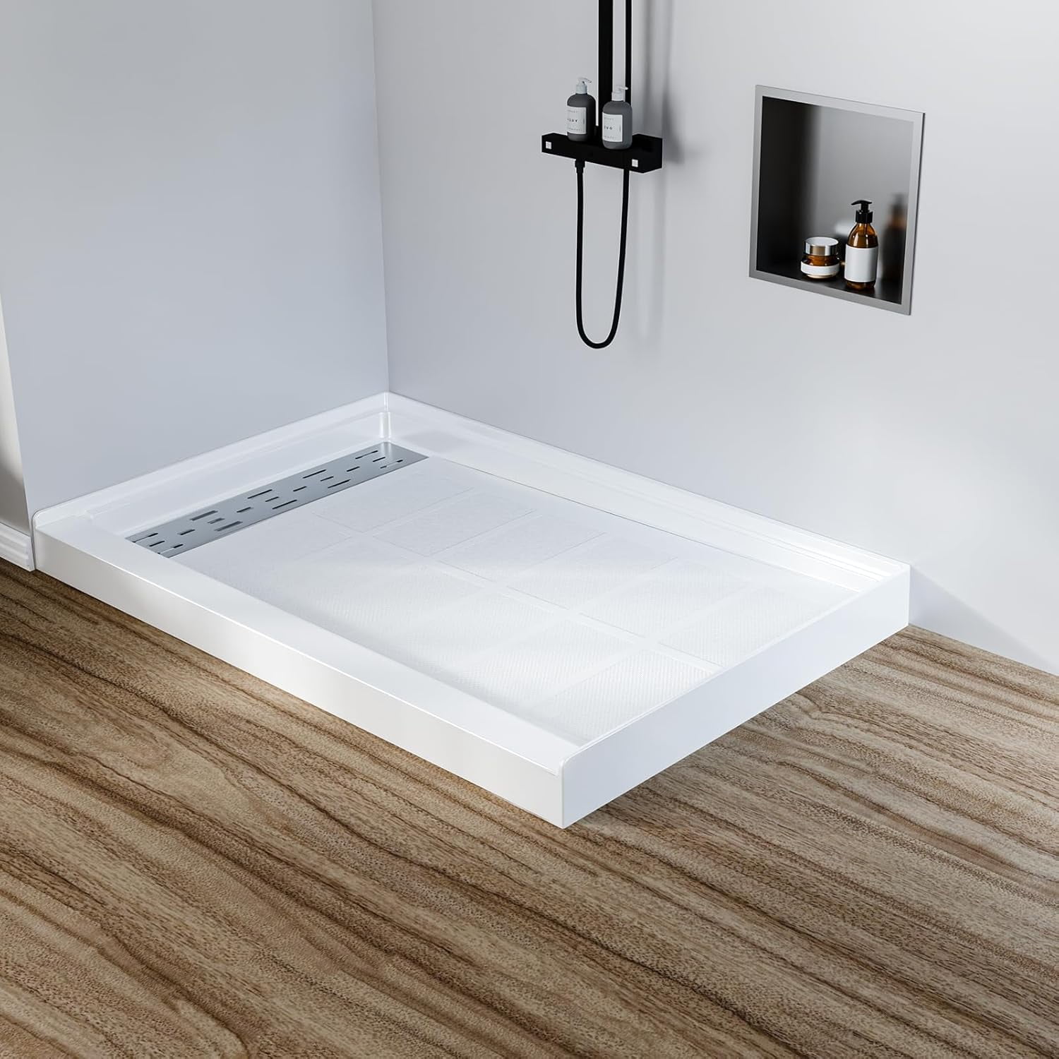 Click here for Eastvita Non-Slip Smc Shower Base With Drain Pipe/... prices