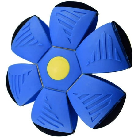 Children Novelty Flying UFO Flat Throwing Disc Ball Toy With Light ...