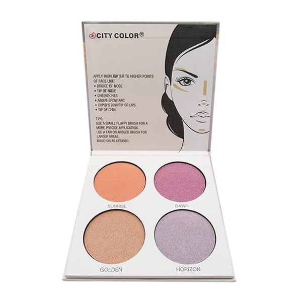 CITY COLOR Glow Pro Dawn Highlighting Palette - Walmart.com