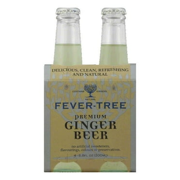 Fever-Tree Ginger Beer Bottles 4pk/6.8oz - Walmart.com