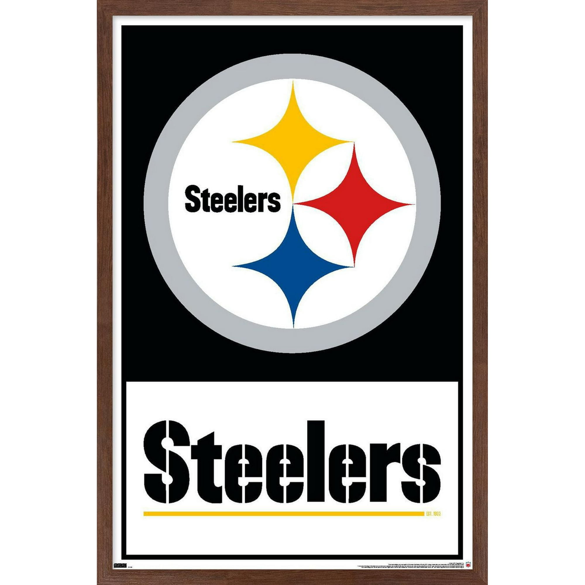 Click here for Trends International Nfl Pittsburgh Steelers - Log... prices