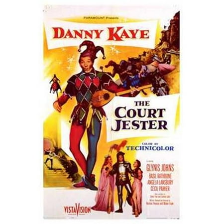 Pop Culture Graphics MOV197025 The Court Jester Movie Poster, 11 x 17 ...