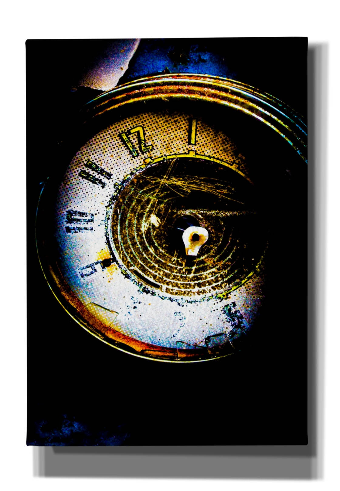 Epic Graffiti 'Garage Clock' by Lightbox Journal, Canvas Wall Art, 18 ...