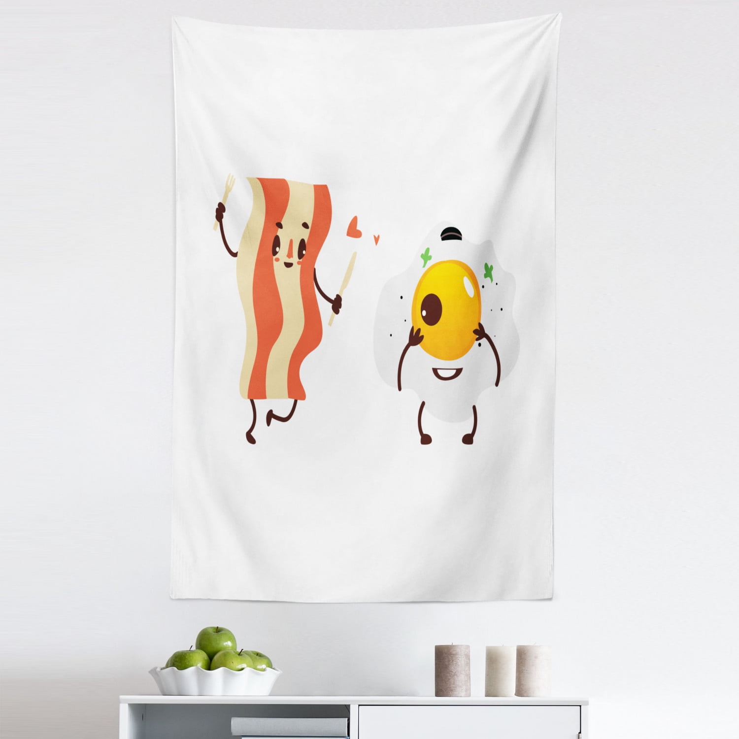 Frying Bacon Cartoon