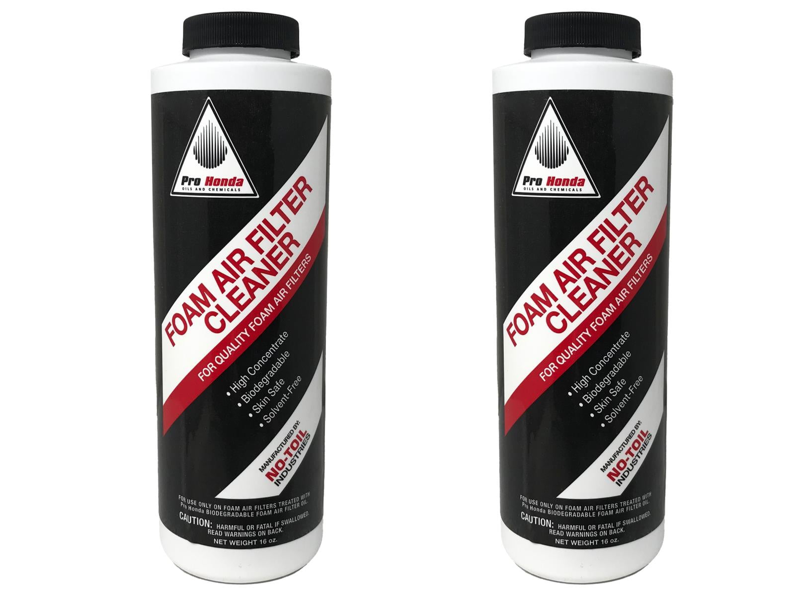 Honda Genuine No Toil Foam Air Filter Cleaner 08207-NTL-003 - 2 Pack ...