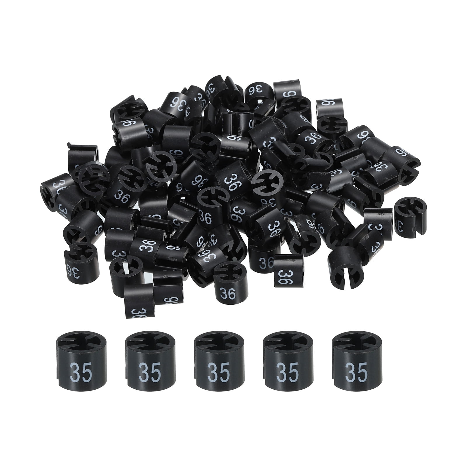 Click here for Unique Bargains Clothes Hanger Marker Colored Hang... prices