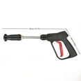 Honmine Pressure Washer Nozzle, Adjustable Brass Spray Gun Attachment ...