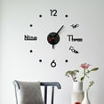 Nywaba Travel Alarm Clock,DIY Wall Clock Vintage Retro Analog Alarm ...