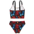 BZSMCE Swimsuit 2-Piece Tank Swimming Wear Quick Dry Bathing Suit-Blue ...