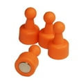24 Ct. NeoPin® Orange Magnetic Push Pins - Super Strong Neodymium ... 24 Ct. NeoPin® Orange Magnetic Push Pins - Super Strong Neodymium ...