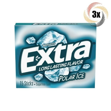 Extra Polar Ice Sugar-Free Gum (15 Count 12 Pack) - Walmart.com