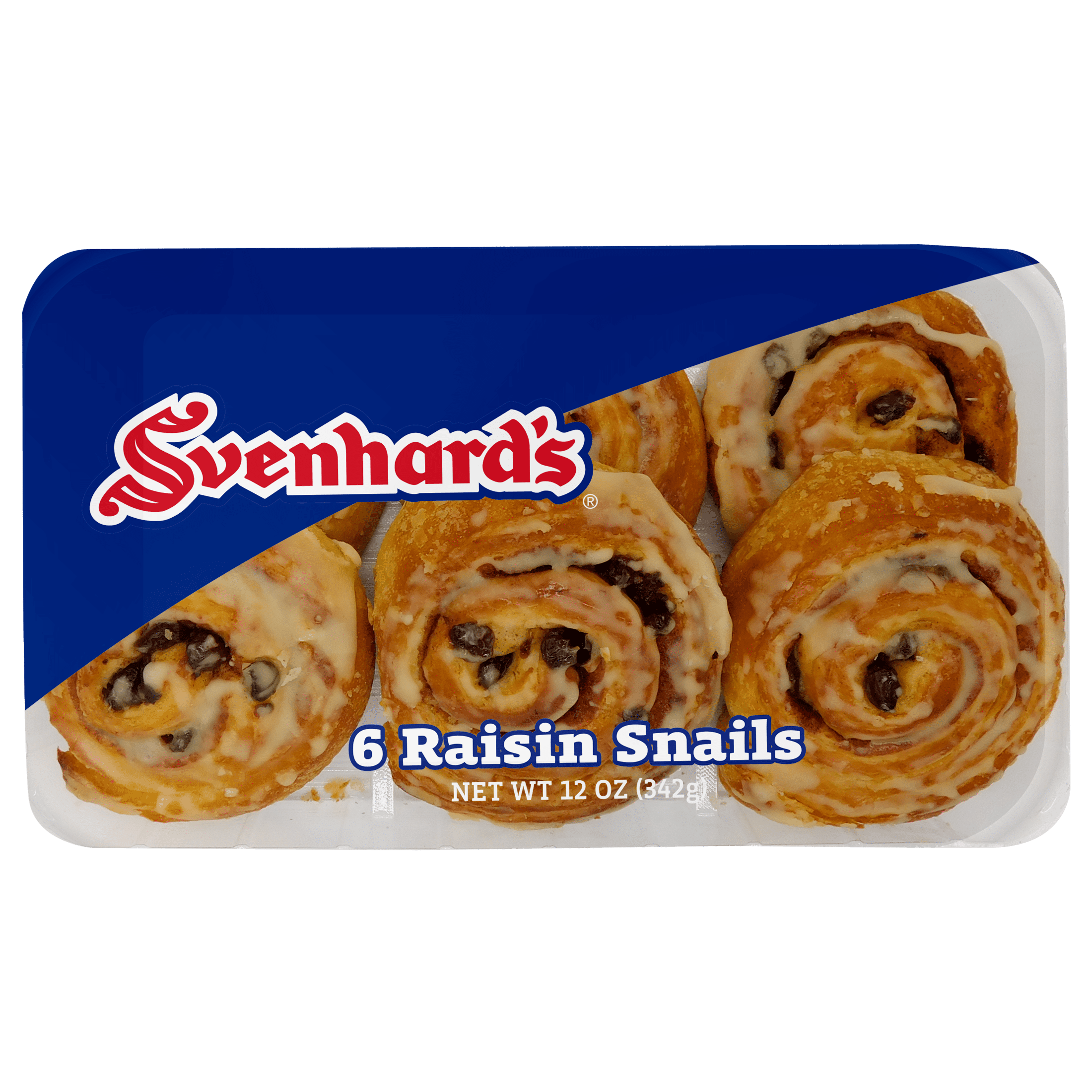 Svenhard's Raisin Pastries, 12 oz, 6 Count - Walmart.com