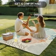 Coral Sea Snail Starfish Outdoor Rug, Green Orange Costal Pattern Non ...