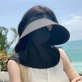 Agiufgs Sun with Face Mask Upf 50+, Blocks 98% of Uv Rays, for Hiking ...