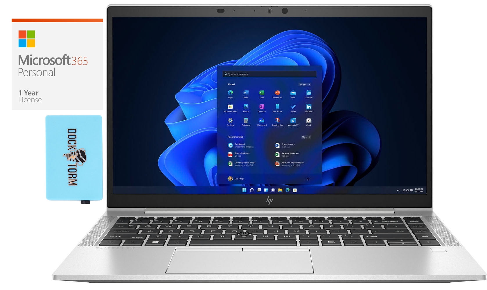 HP EliteBook 840 G8 Home/Business Laptop (Intel i5-1145G7 4-Core, 14 ...