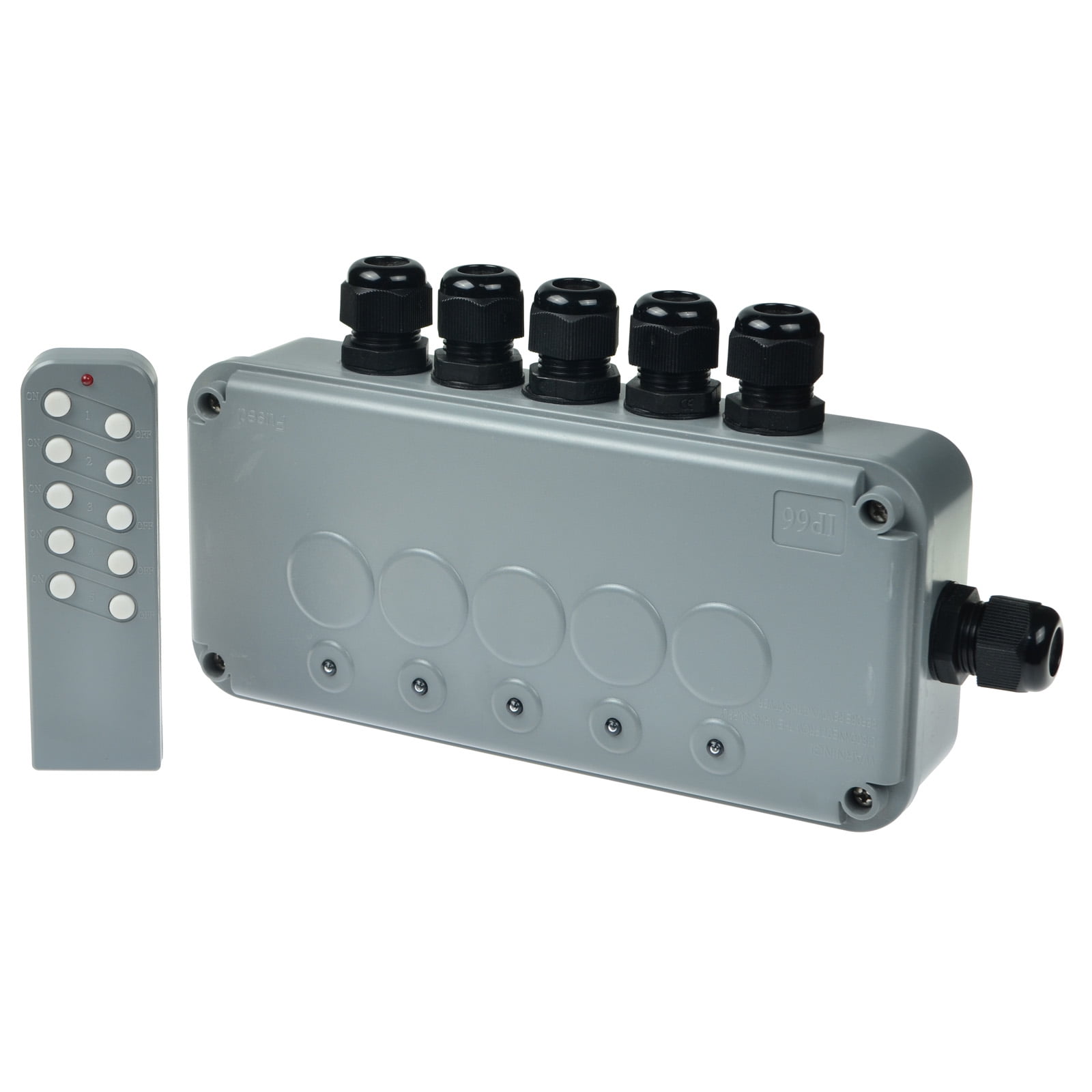 GREENCYCLE 1 Set 15A 5-Gang Junction Box Weatherproof Outdoor Switched ... GREENCYCLE 1 Set 15A 5-Gang Junction Box Weatherproof Outdoor Switched ...